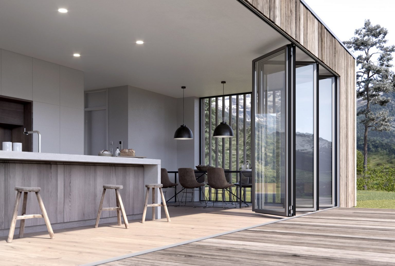 The benefits of Solarlux bifolding doors - aluhomes LImited